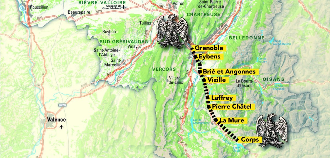 Route Napoléon Grenoble : histoire de la route Napoléon