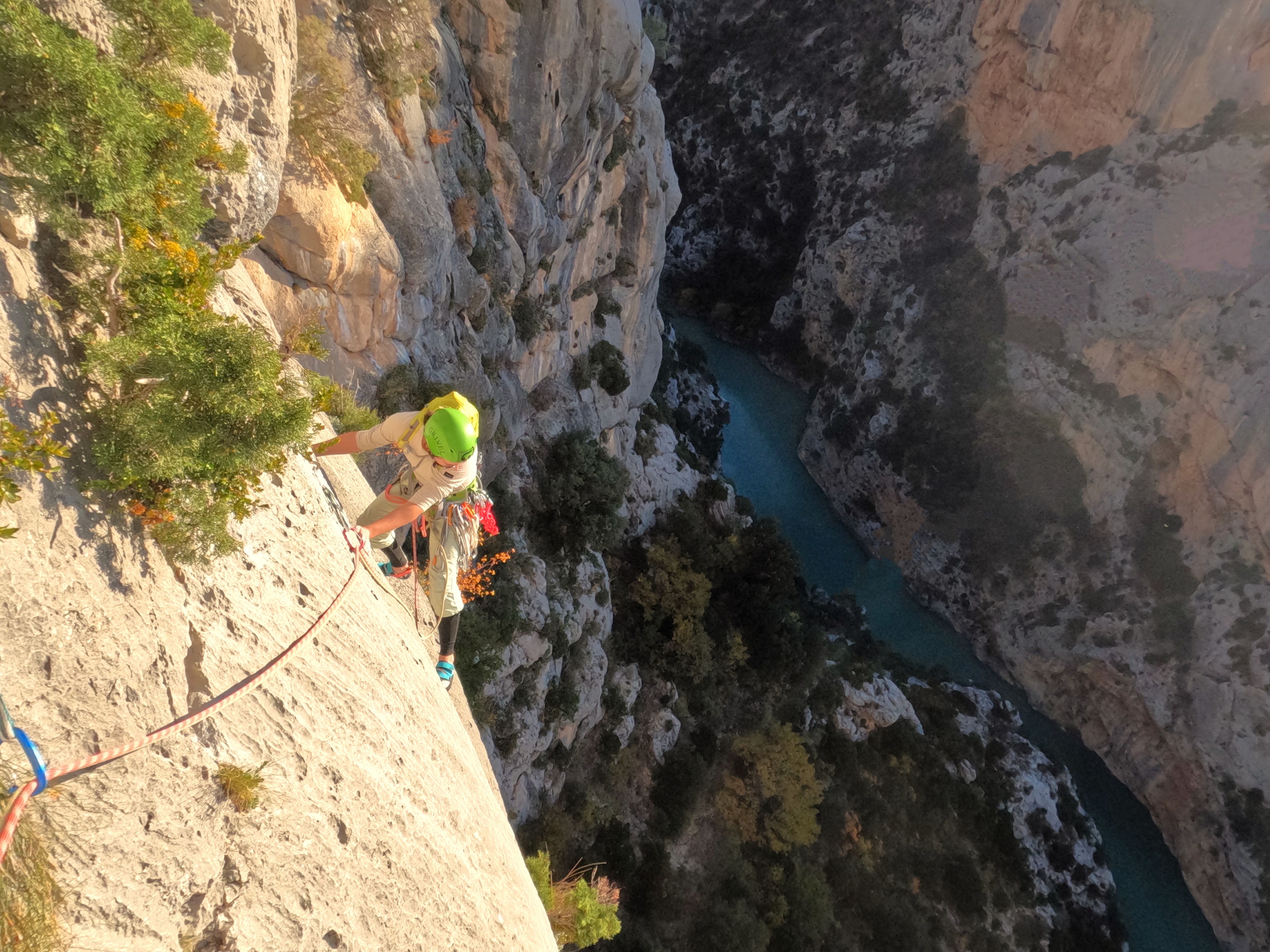 Escalade avec Escanyon - Grenoble France