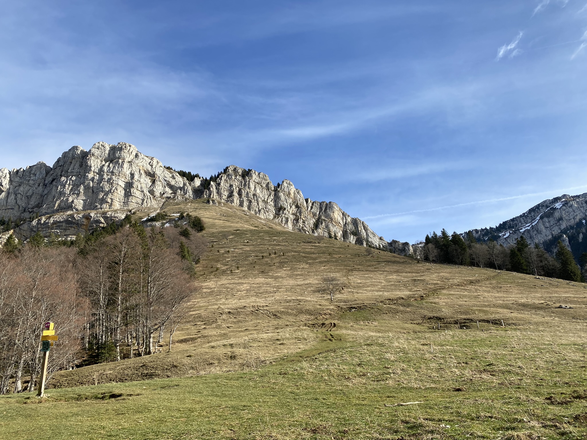 23 - Le Col de Bovinant en trail - Grenoble France