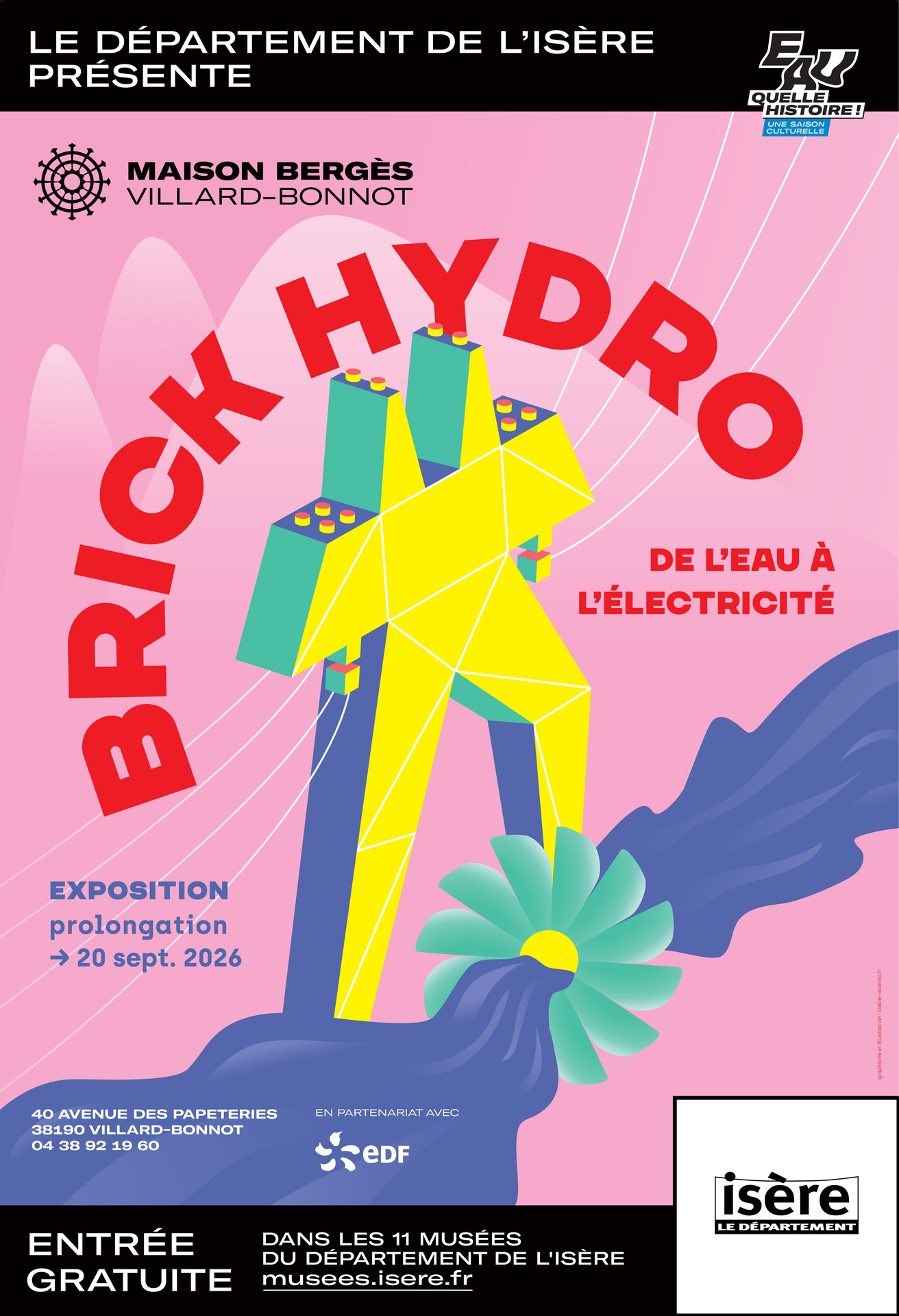 Brick Hydro, visite guidée - Grenoble France
