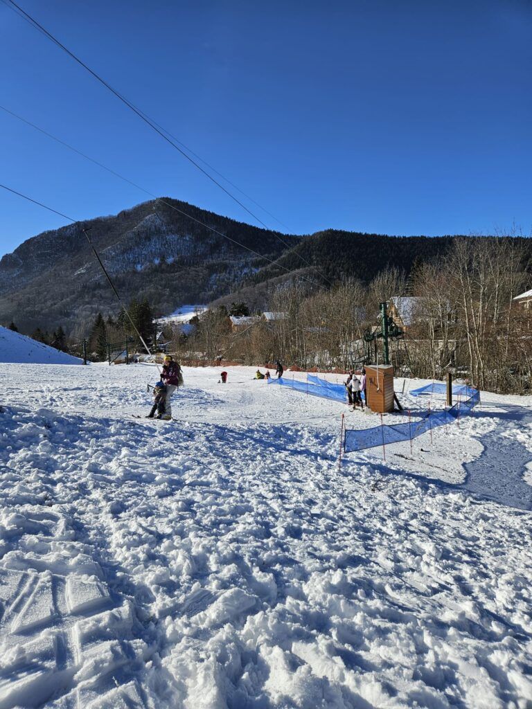 Alpin Ski Area of Sappey-en-Chartreuse - Grenoble France